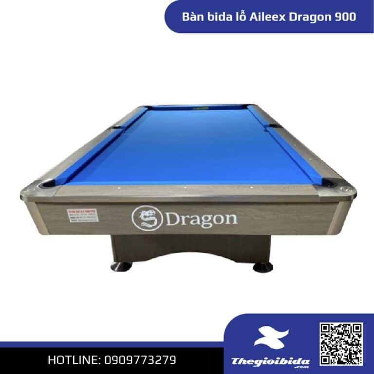 Bàn bida lỗ Aileex Dragon 900 | Bàn Bida Dragon nội địa giá rẻ