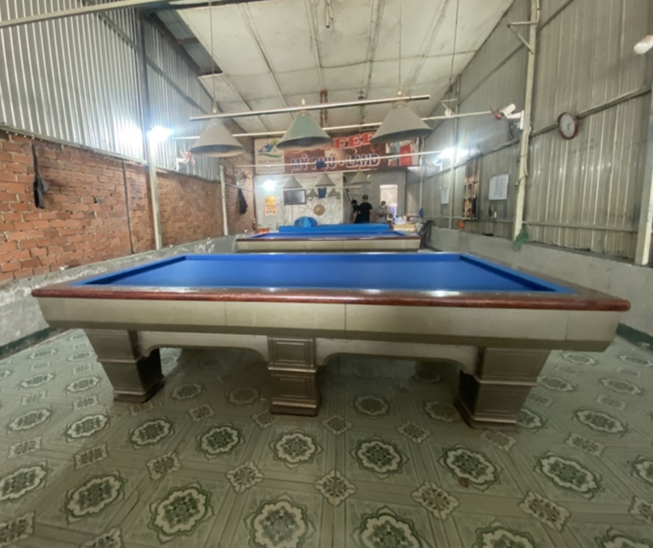 Bàn bida líp mẫu Min Table Min-2022-BLK-02 - Cung Cấp Bàn Bida (Bi-a)