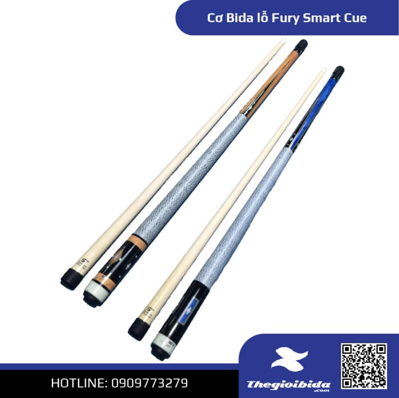 Fury yt cue - Cơ xịn, công nghệ HT2E ưu việt, tay cầm cuốn chỉ