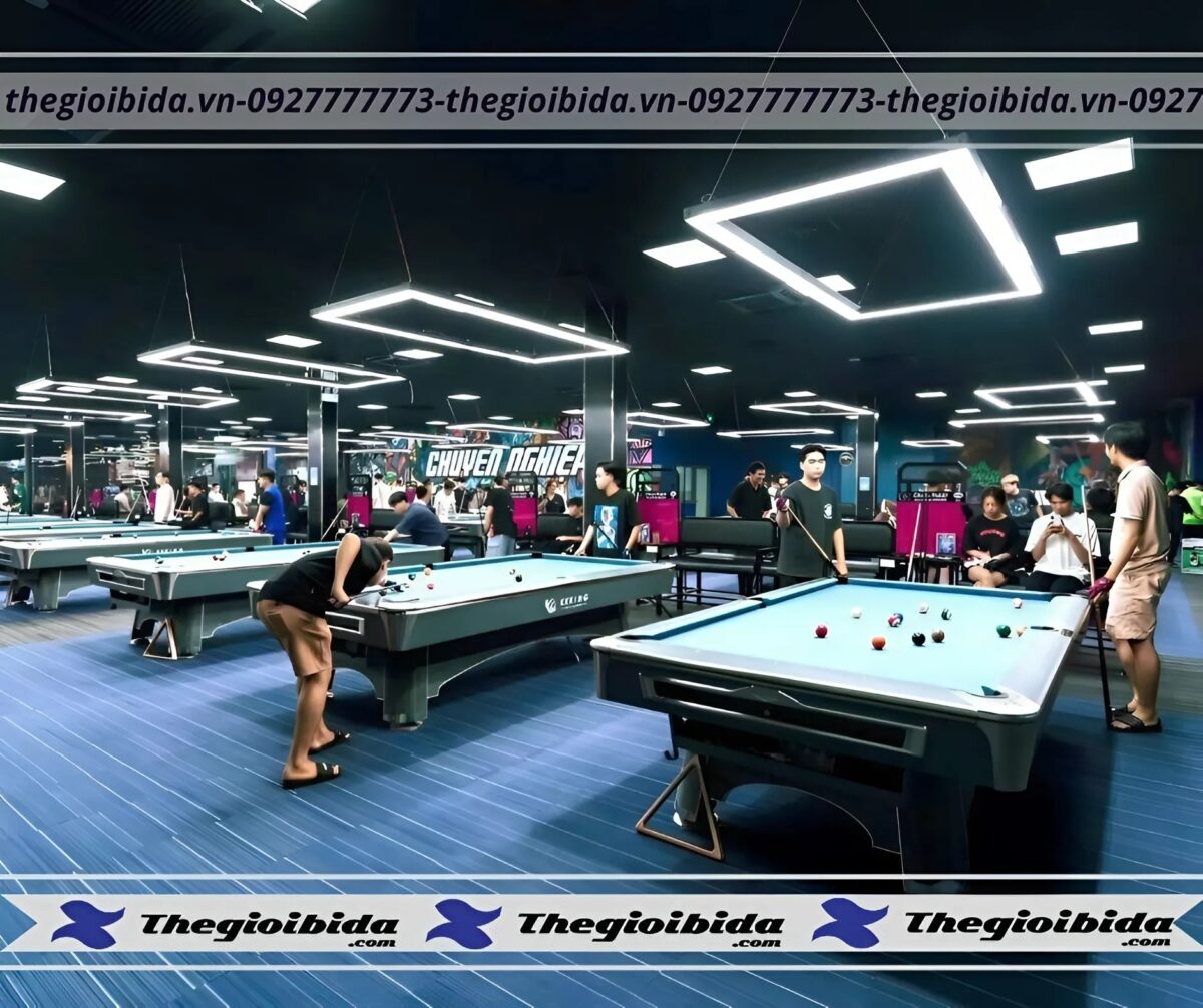 Dịch vụ thiết kế bida club trọn gói tại Sài Gòn